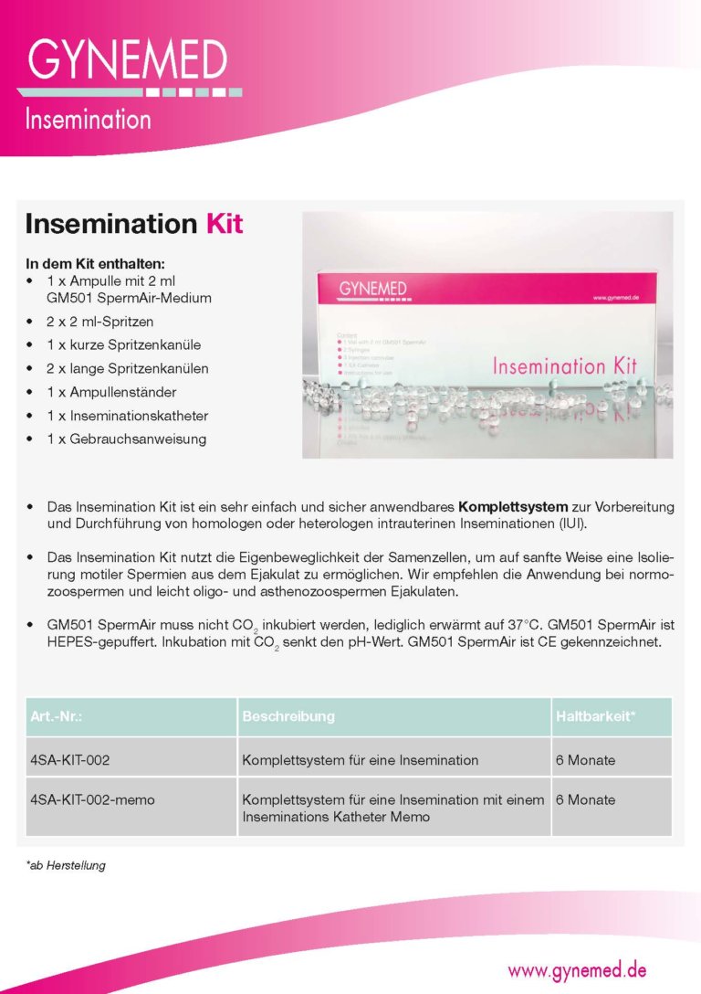 Broschures : GYNEMED GmbH & Co. KG