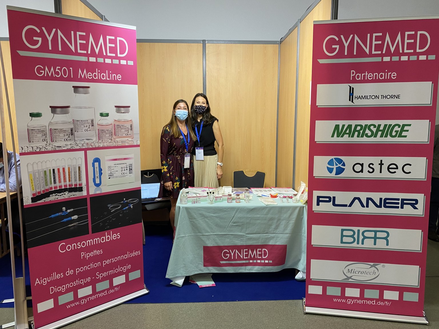 GYNEMED a participé à son premier congrès en France à Clermont Ferrand ...